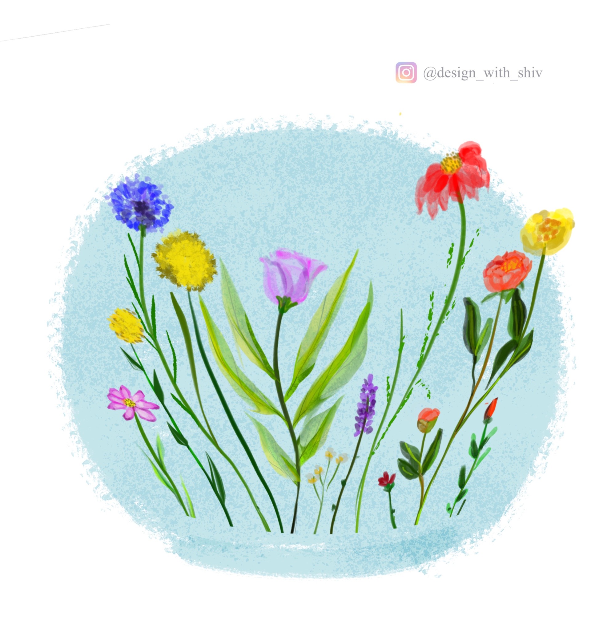 Spring Flowers – Print Palette